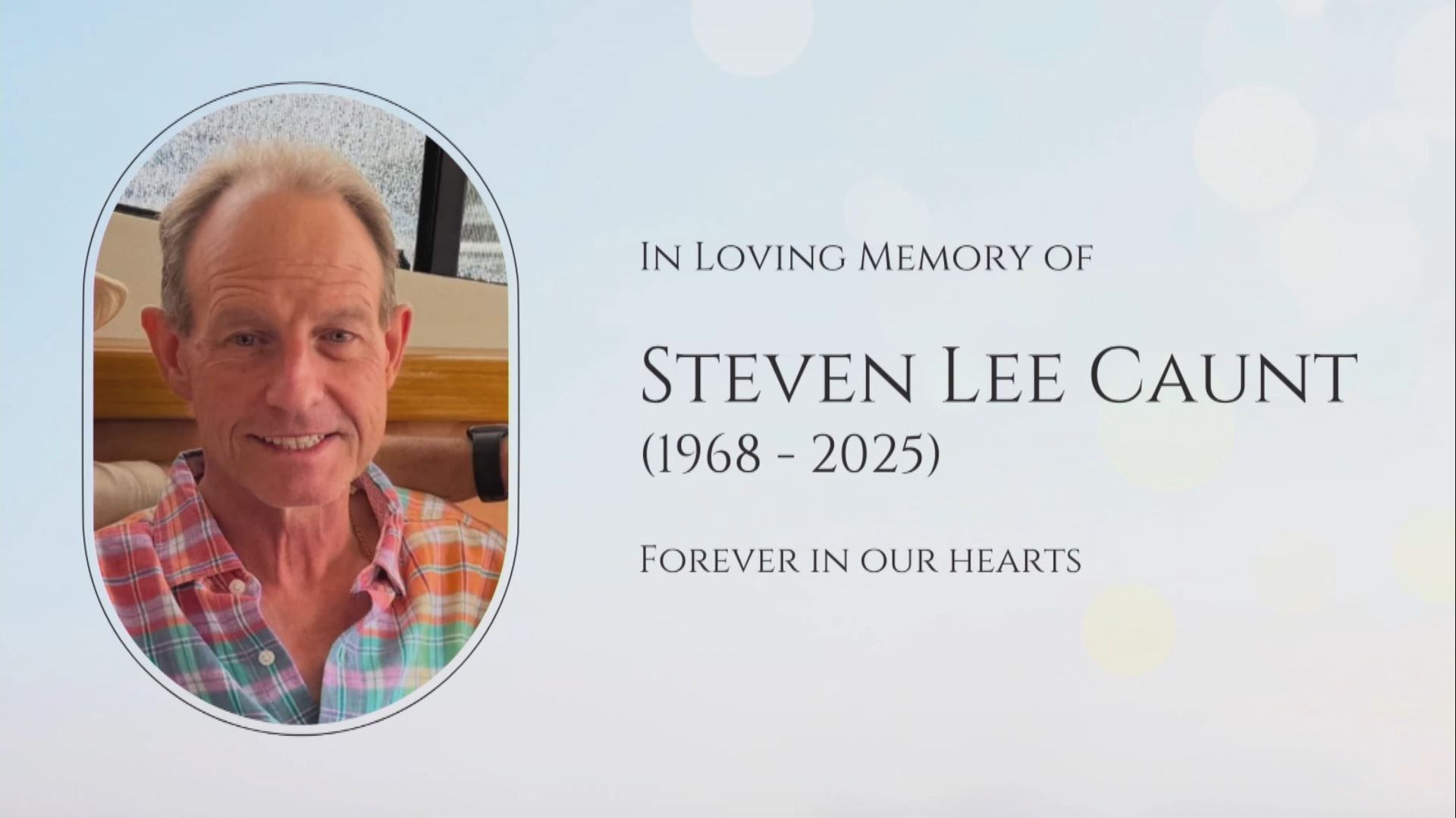 Funeral Service for Steven Lee Caunt - PipeWolf Media